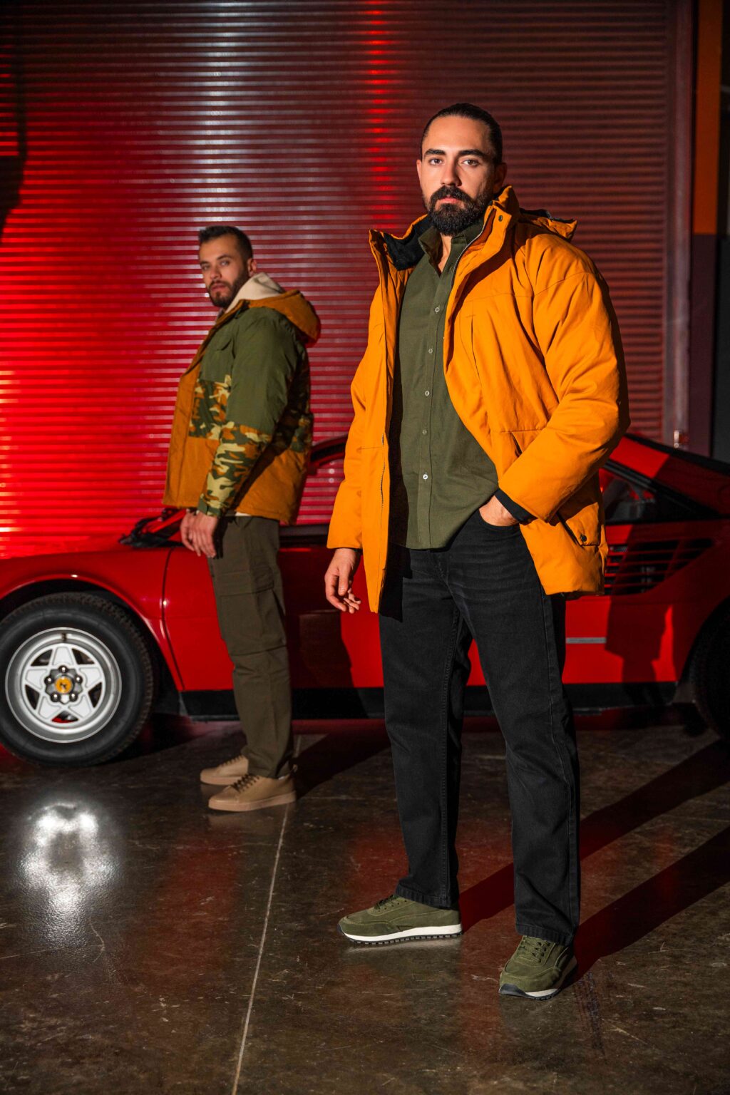 Men Reversible Jacket - LAFAMILIA